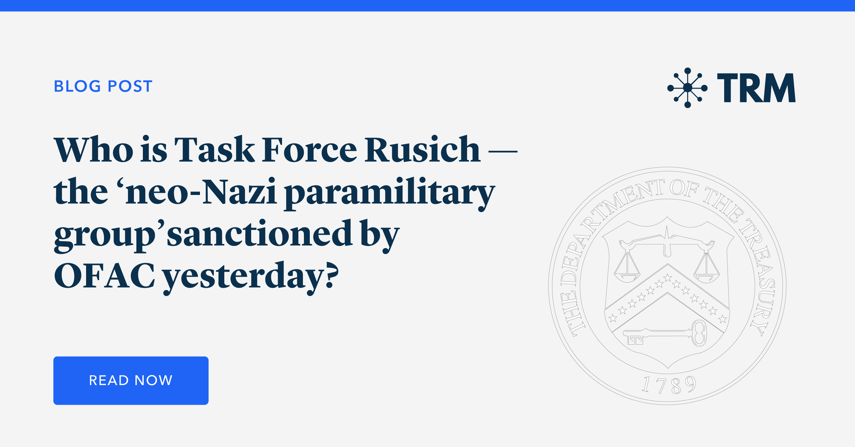 Who is Task Force Rusich – the ‘neo-Nazi paramilitary group’ sanctioned by OFAC yesterday? | TRM ...